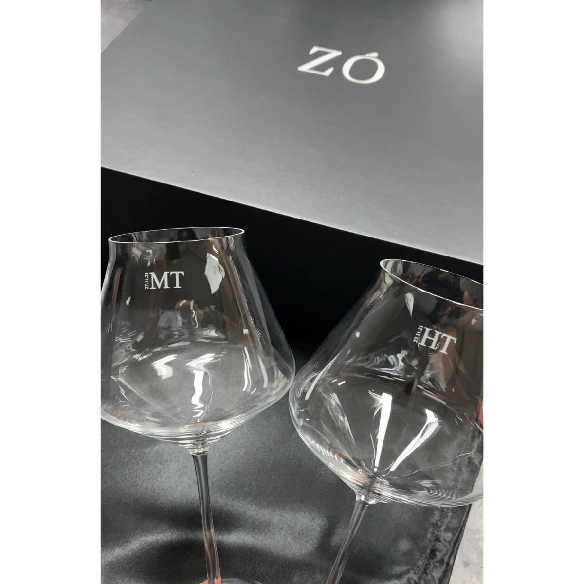 Personalised Glassware | Custom Engraved Glasses | ZÓ Personalised